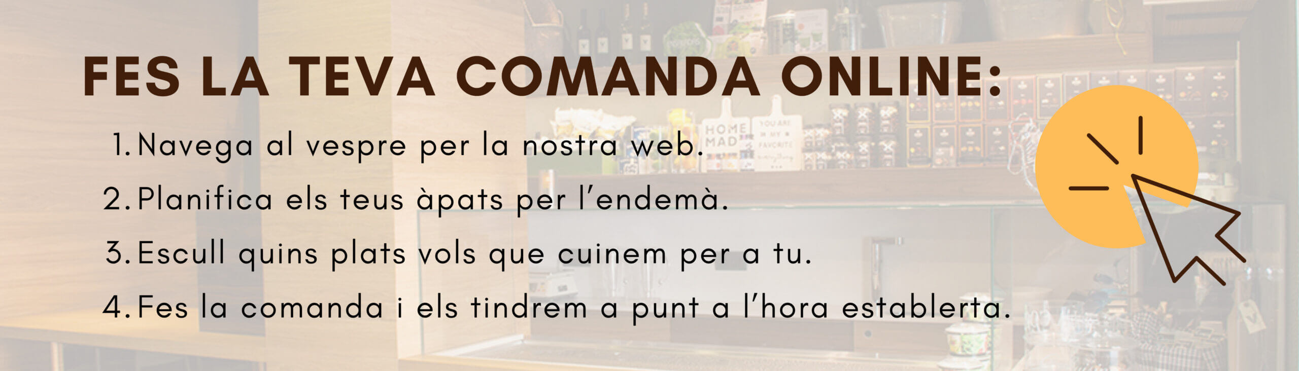 COMANDA ONLINE – L'Origen